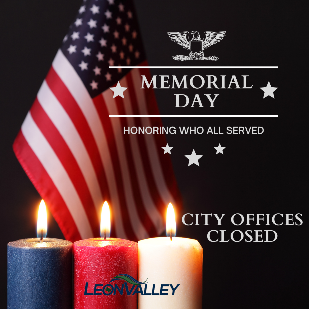 City Hall Closed | Leon Valley Texas