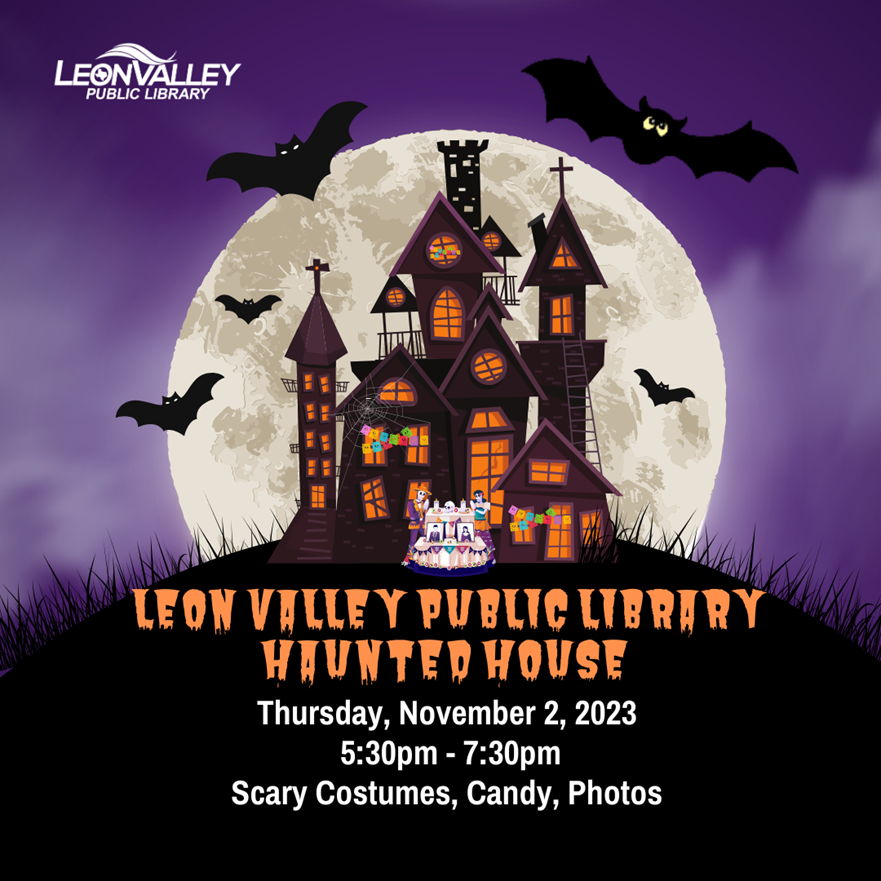 Leon Valley Public Library Haunted House/Maze | Leon Valley Texas
