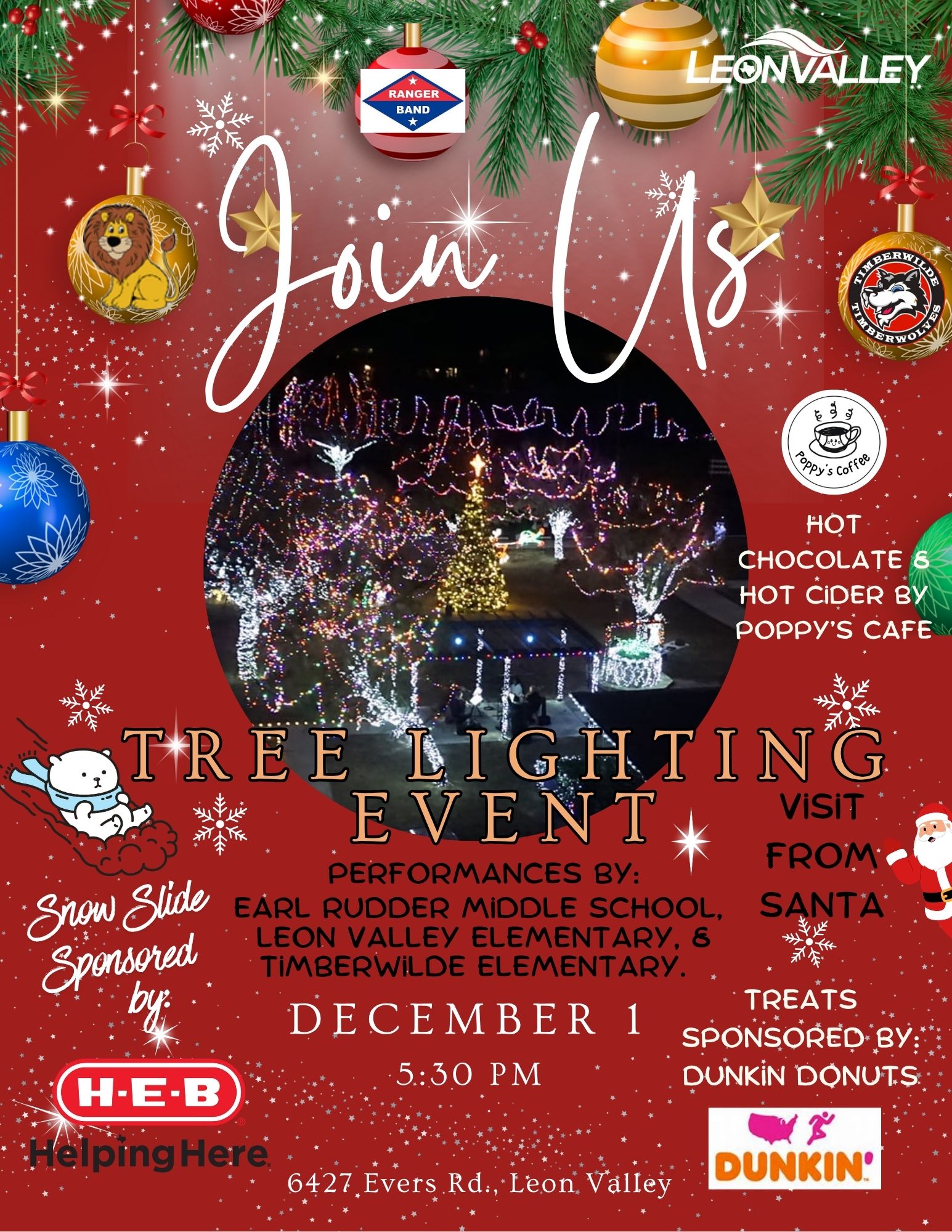 Annual Tree Lighting Ceremony | Leon Valley Texas