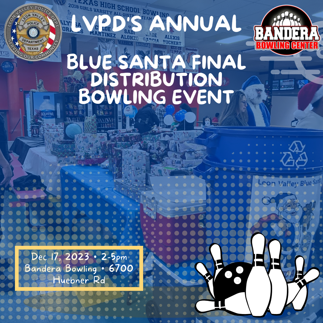 Blue Santa Distribution Event | Leon Valley Texas