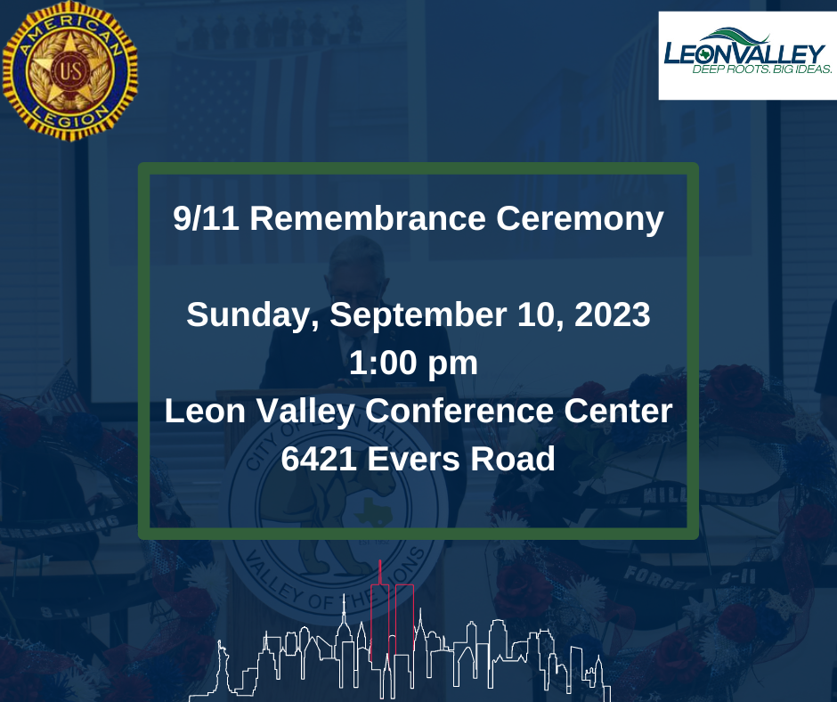 9/11 Remembrance Ceremony | Leon Valley Texas
